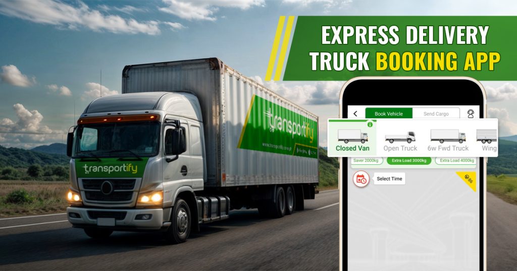 Express Delivery Truck Booking App (2024 Edition)