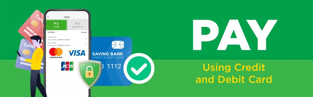 Pay Using Credit and Debit Card