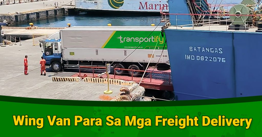 Mga Kumpanya Na May Wing Van Freight Delivery | Transportify