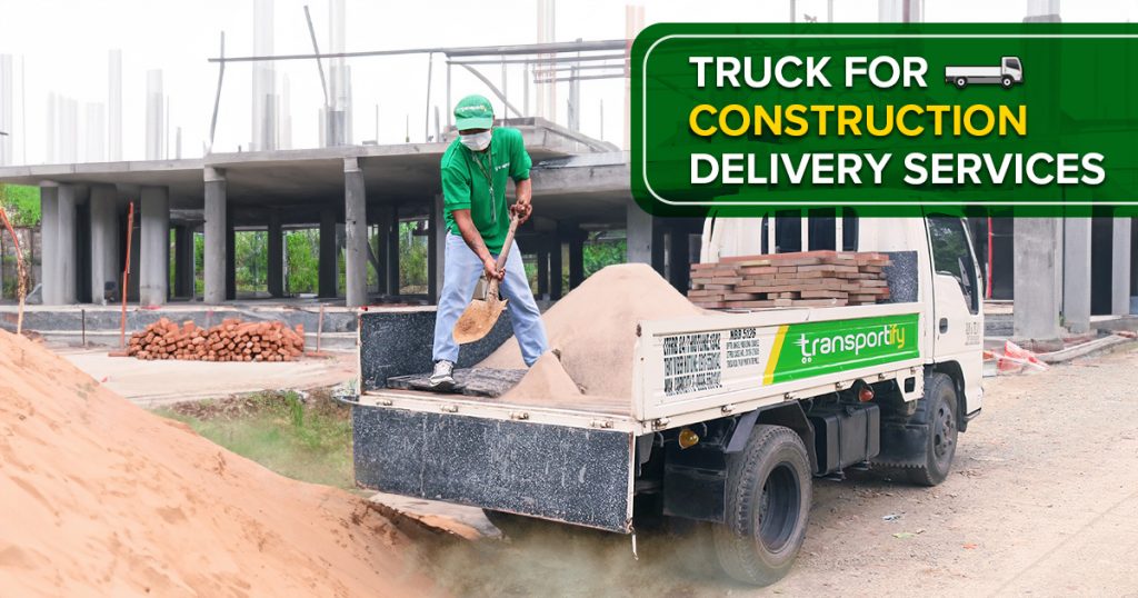 Truck for Construction Delivery Services | Transportify